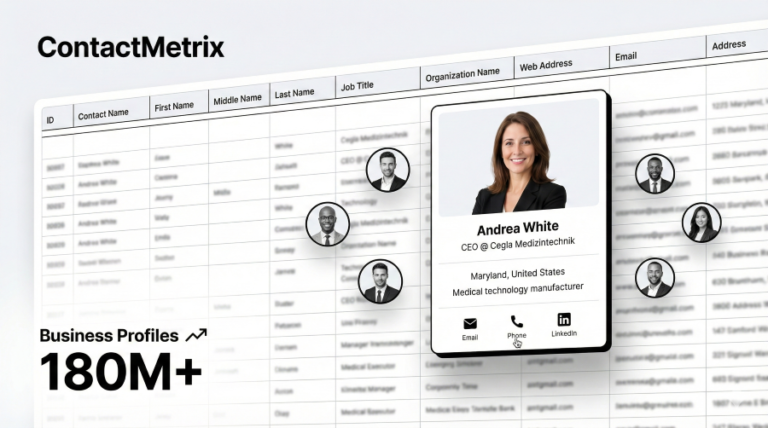 Browse Data Cards | Browse Business Email List Data Card
